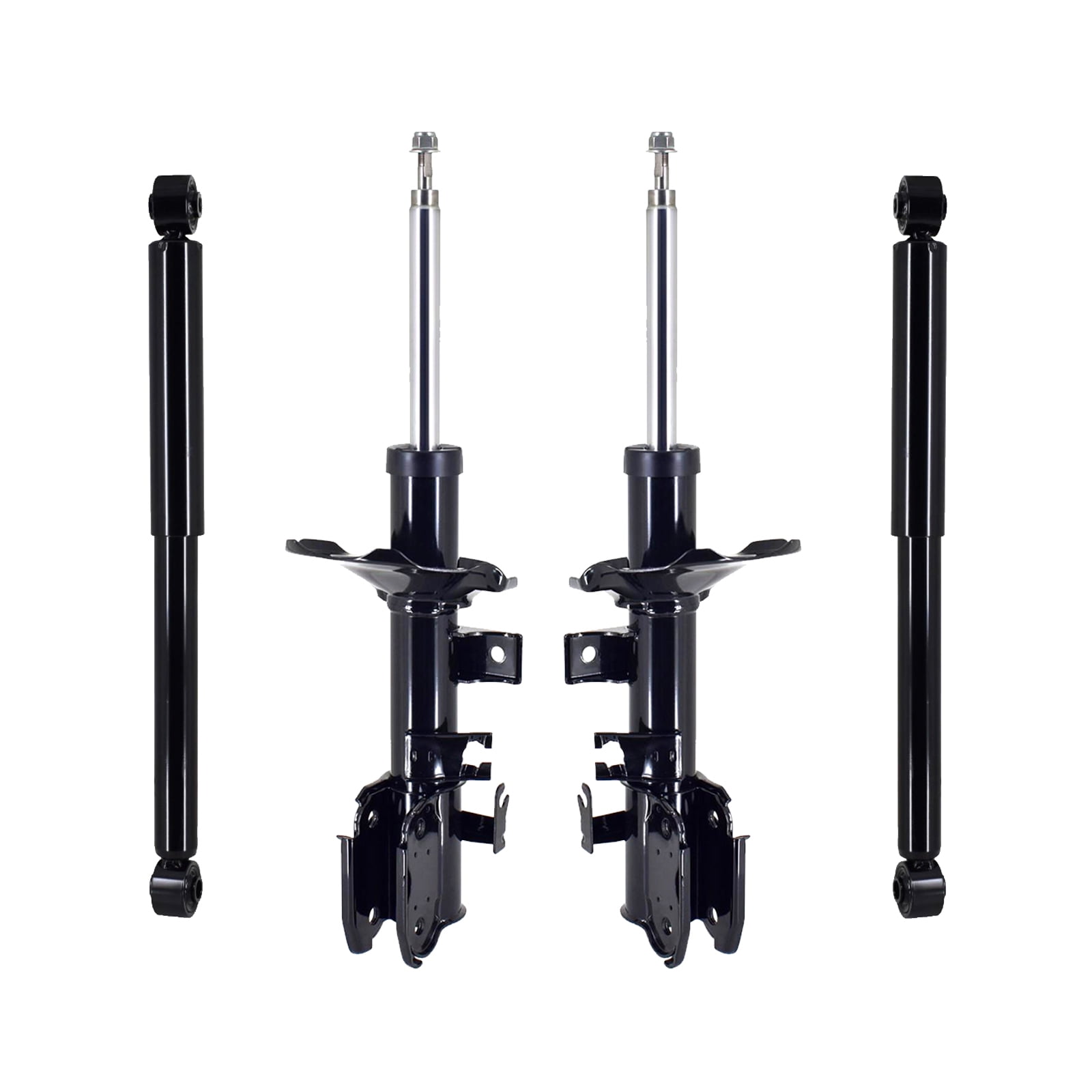 Set 4 Front Suspension Strut Assembly-Rear Shock For 2001-2004 Nissan ...