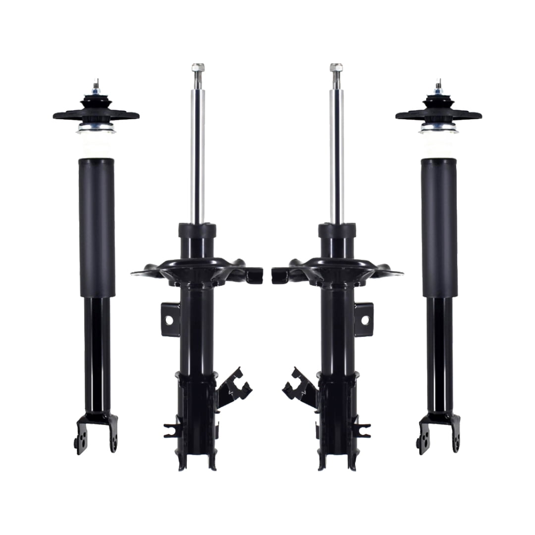 Set of 4 Front Suspension Strut Assembly-Rear Complete Shock Absorber ...