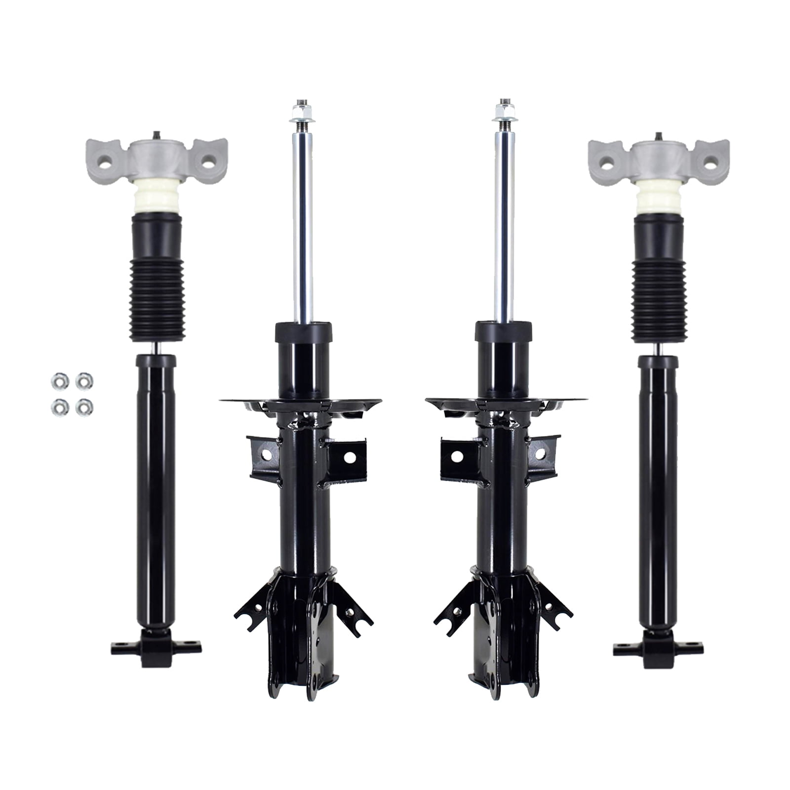 Set 4 Front Suspension Strut-Rear Complete Shock Kit For 2016-2018 ...