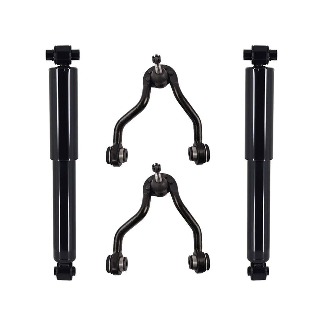 Set 4 Front Upper Control Arm Ball Joint-Shock Absorber For 1990-2005 ...