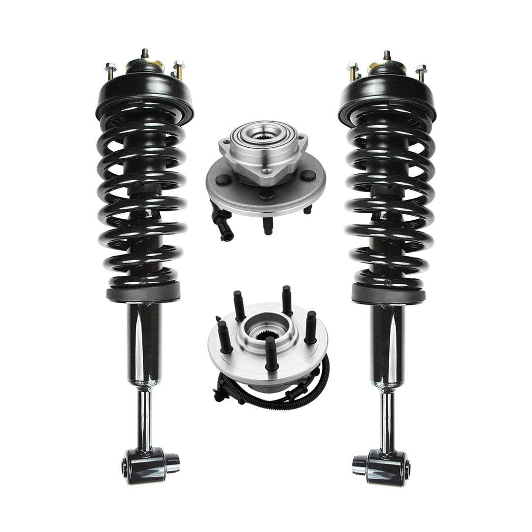 Set 4 Front Wheel Hub Bearing-Quick Complete Strut For 2002 2003 Ford ...