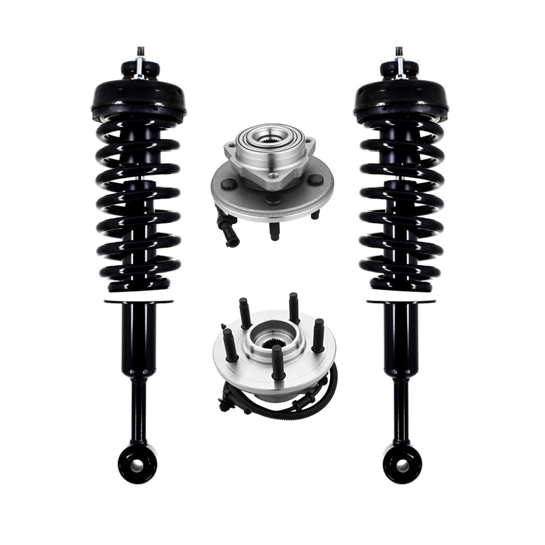 Set 4 Front Wheel Hub Bearing-Quick Complete Strut For 2003-2005 ...