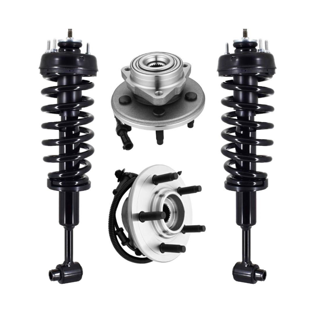 Set 4 Front Wheel Hub Bearing-Quick Complete Strut For 2004 2005 Ford ...