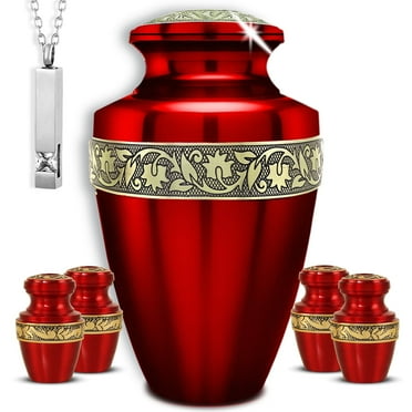 Set of 6 Funeral & Cremation Custom Urns for Human Ashes Adult Man ...