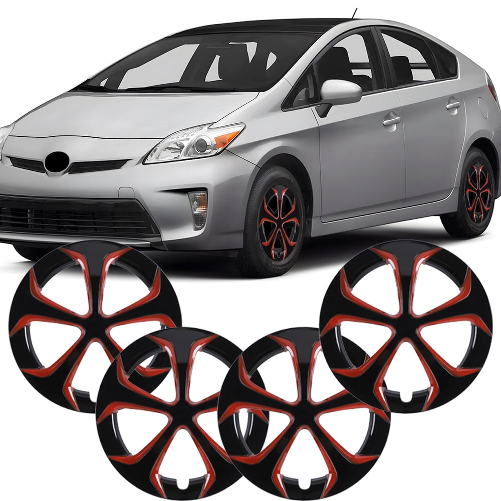 (Set of 4) Hubcap for Toyota Prius 2010-2015,15inch Wheel Rim Cover ...