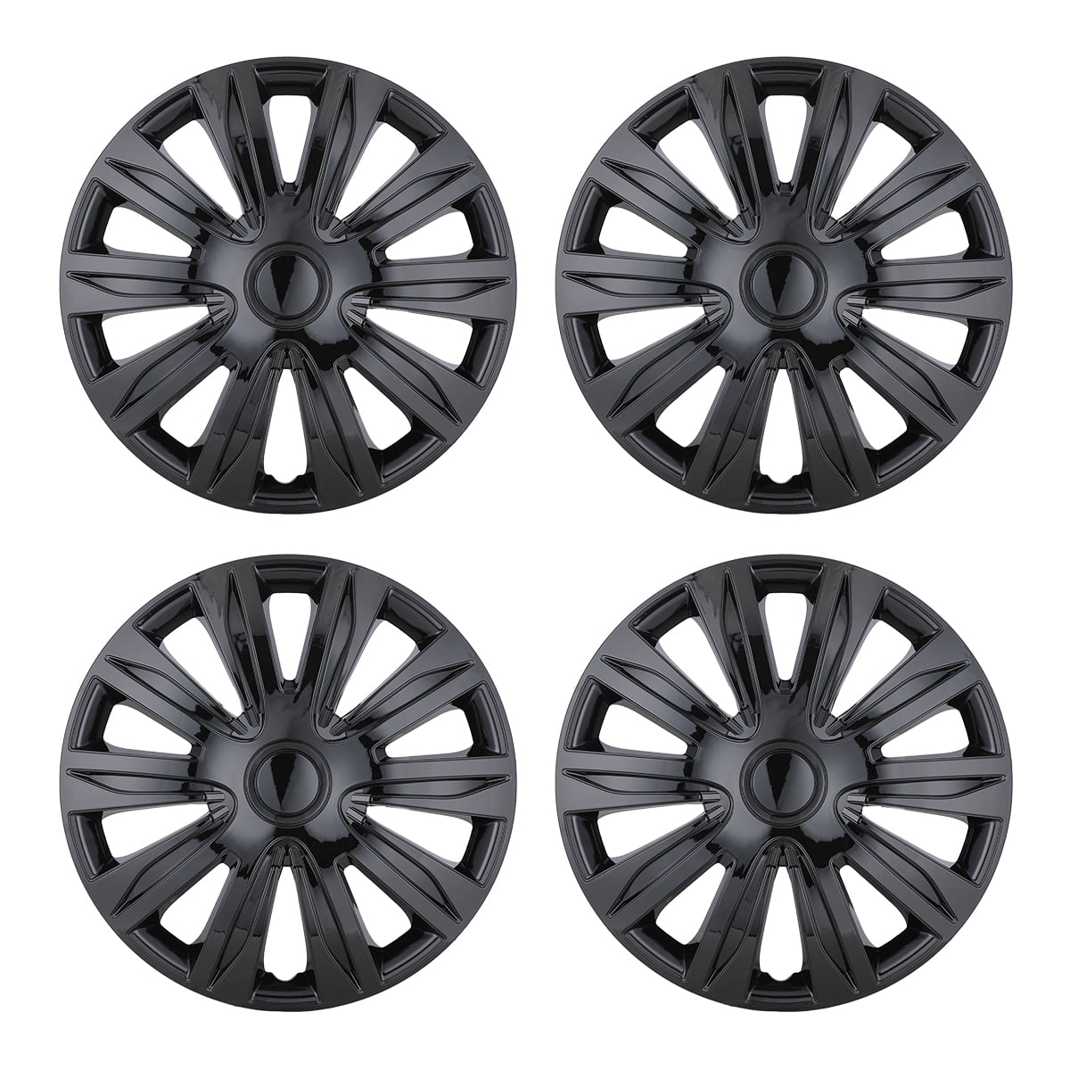 Set of 4 Hubcaps Wheel Cover Replacement 16" Hub Caps Universal Wheel ...