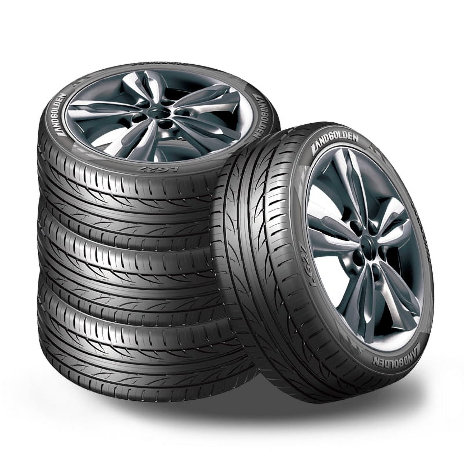 Set of 4 Landgolden LG27 245/45R18 100W XL All Season Tires 60K Mileage Warranty 841623109790 ...