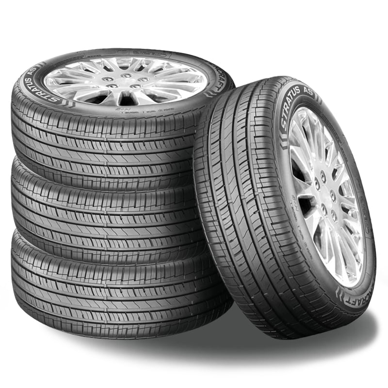 Set of 4 Mastercraft Stratus AS 205/55R16 94V All Season Performance ...