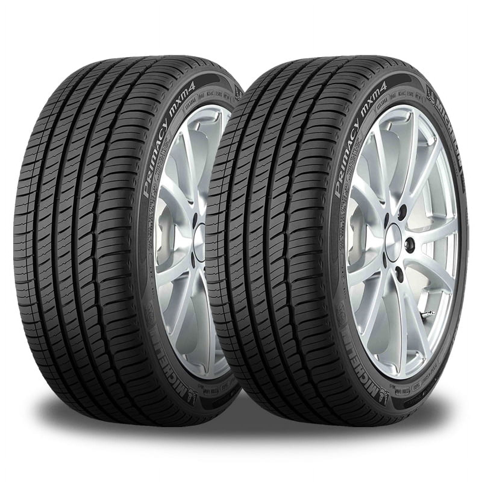 Michelin Primacy MXM4 225/60R18 All-Season Tires (Set of 4) with 55000 ...