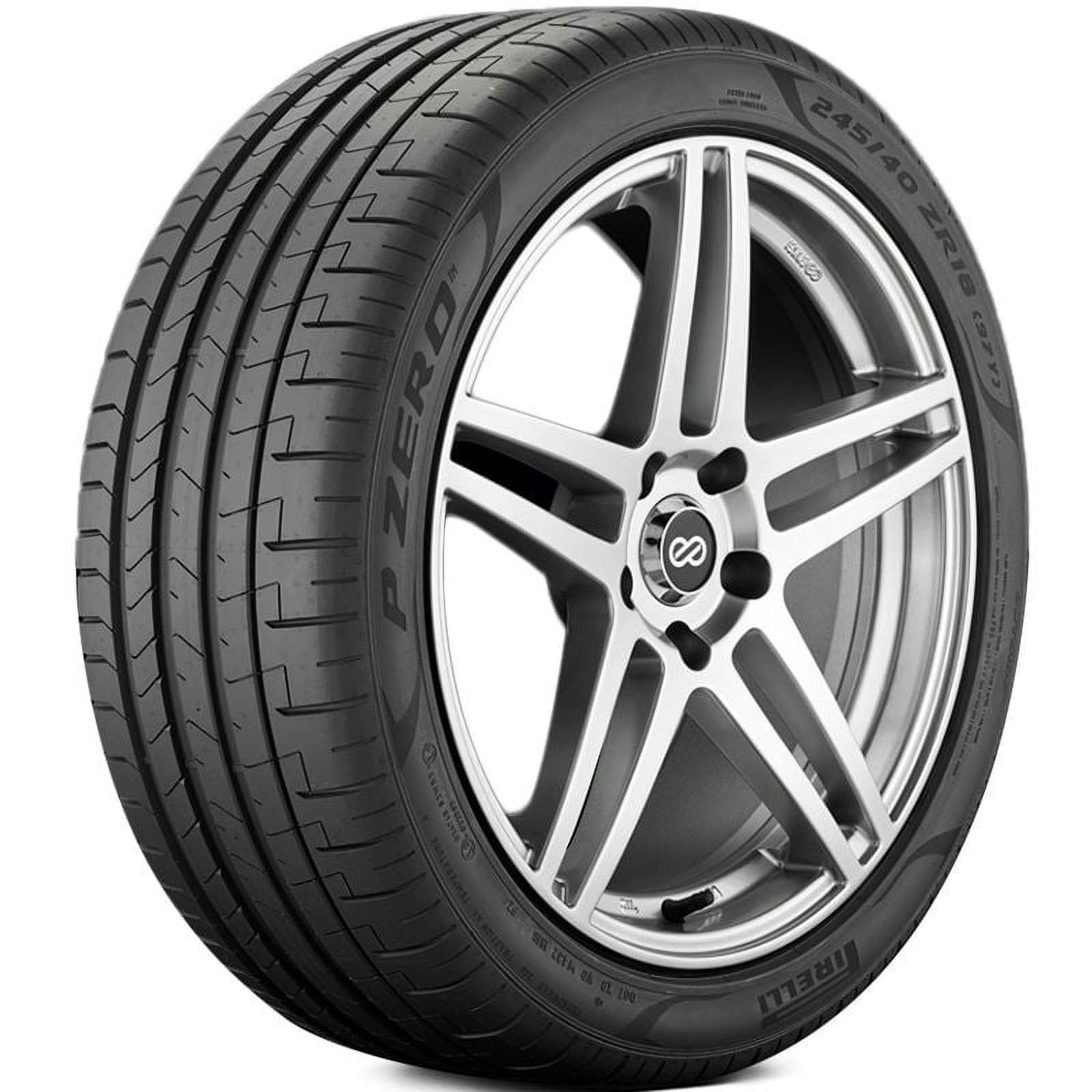 Set of 4 Pirelli P Zero (PZ4)-LUXURY 285/45R21 113Y High Performance ...