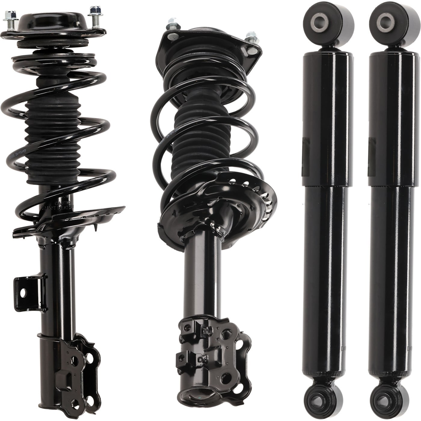 Set of 4 Shock and y Loaded Strut Front & Rear Driver Pass Side for ...