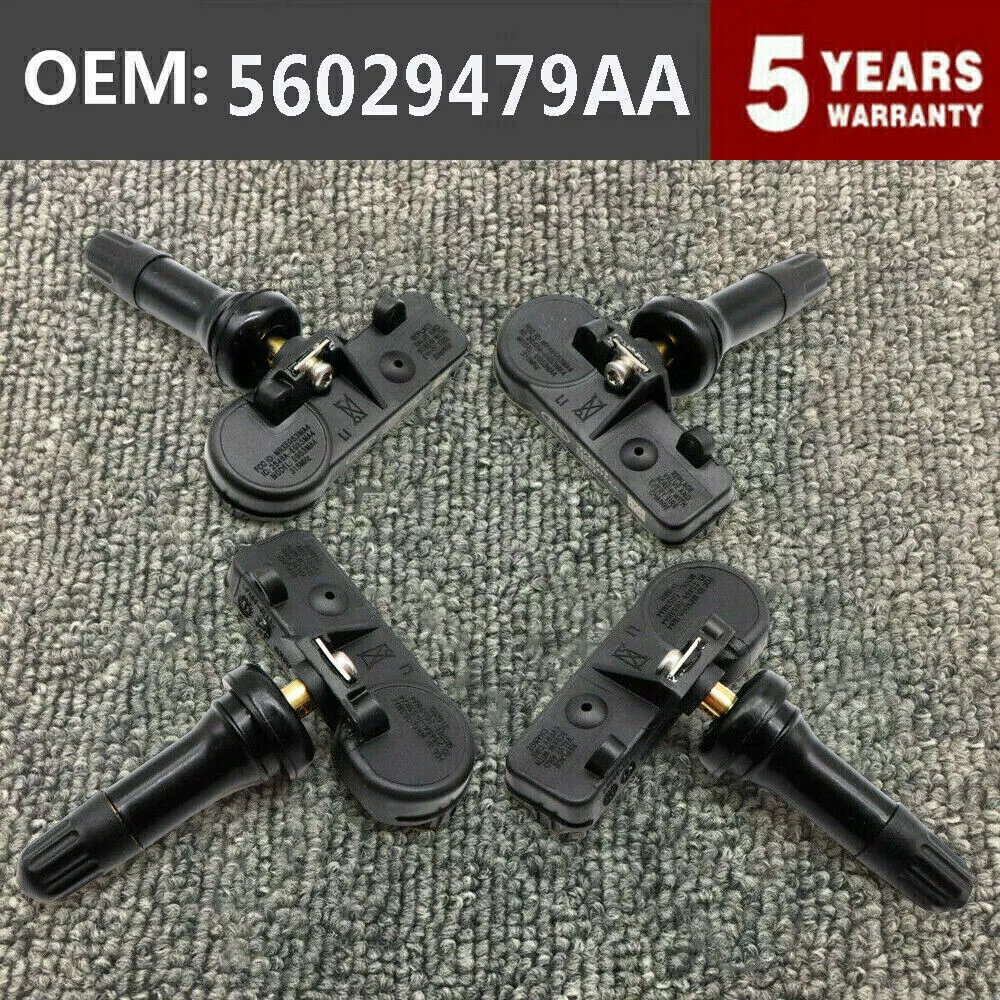 Set (4) Tire Pressure Sensor TPMS 315MHz for Jeep Dodge Chrysler ...