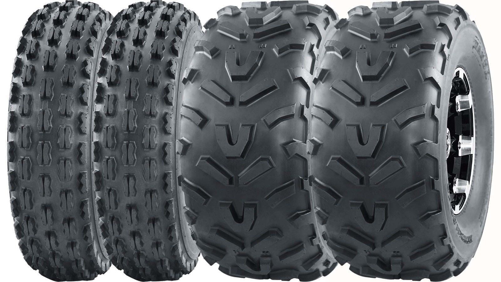 Set 4 WANDA Sport ATV tires 22x7-10 22x7x10 Front & 22x11-10 22x11x10 Rear - Walmart.com