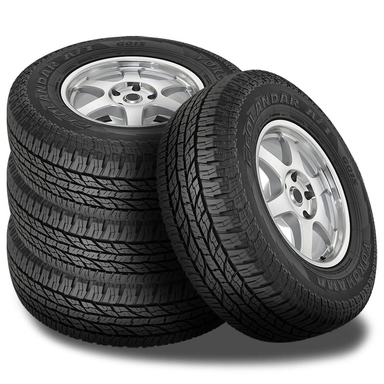 Yokohama Geolandar A/T G015 Tires, Set of 4, 205/70R15, Fits 1983 ...