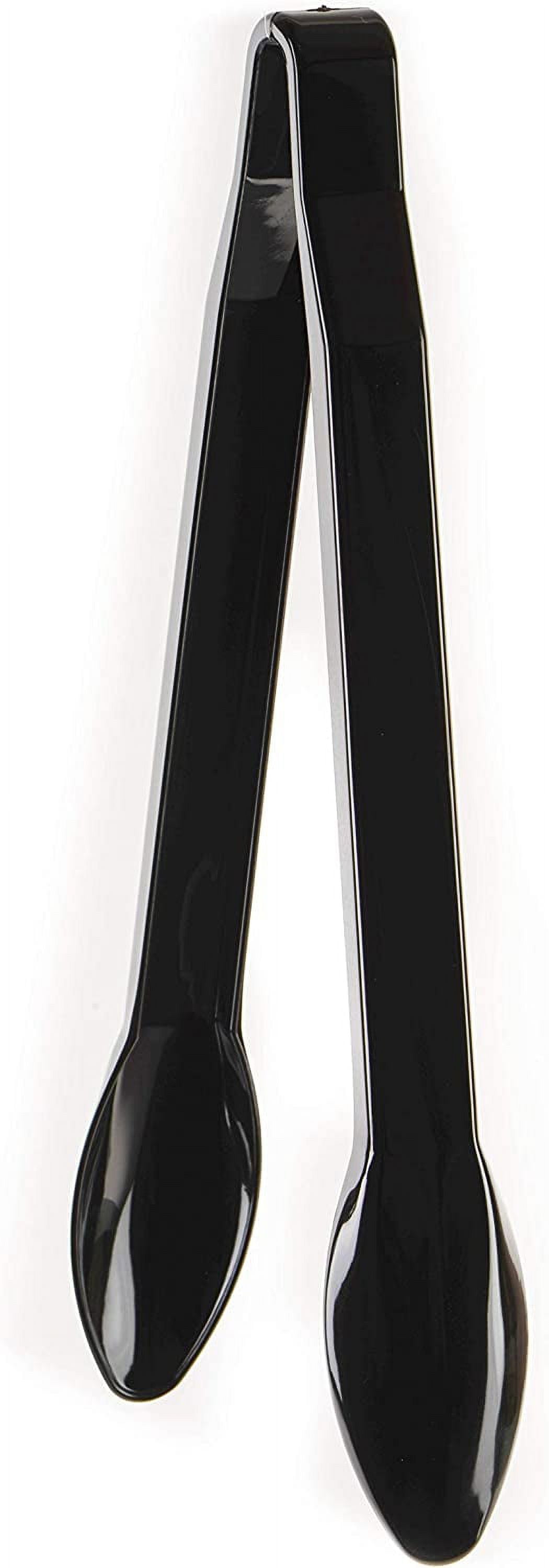 Set of 48 - Heavy Duty Black Serving Tongs - 12 inch - Plastic ...