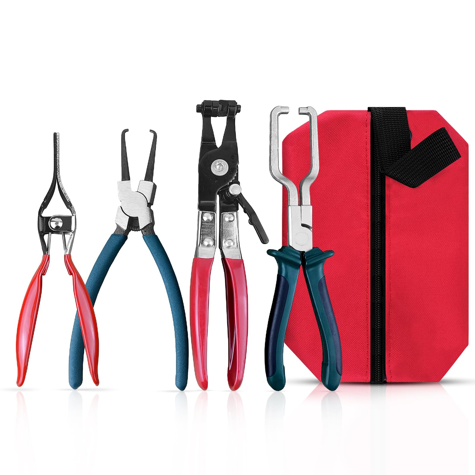 Set 4Pcs electrical connector disconnect tool,Fuel Line Pliers,9" Fuel ...