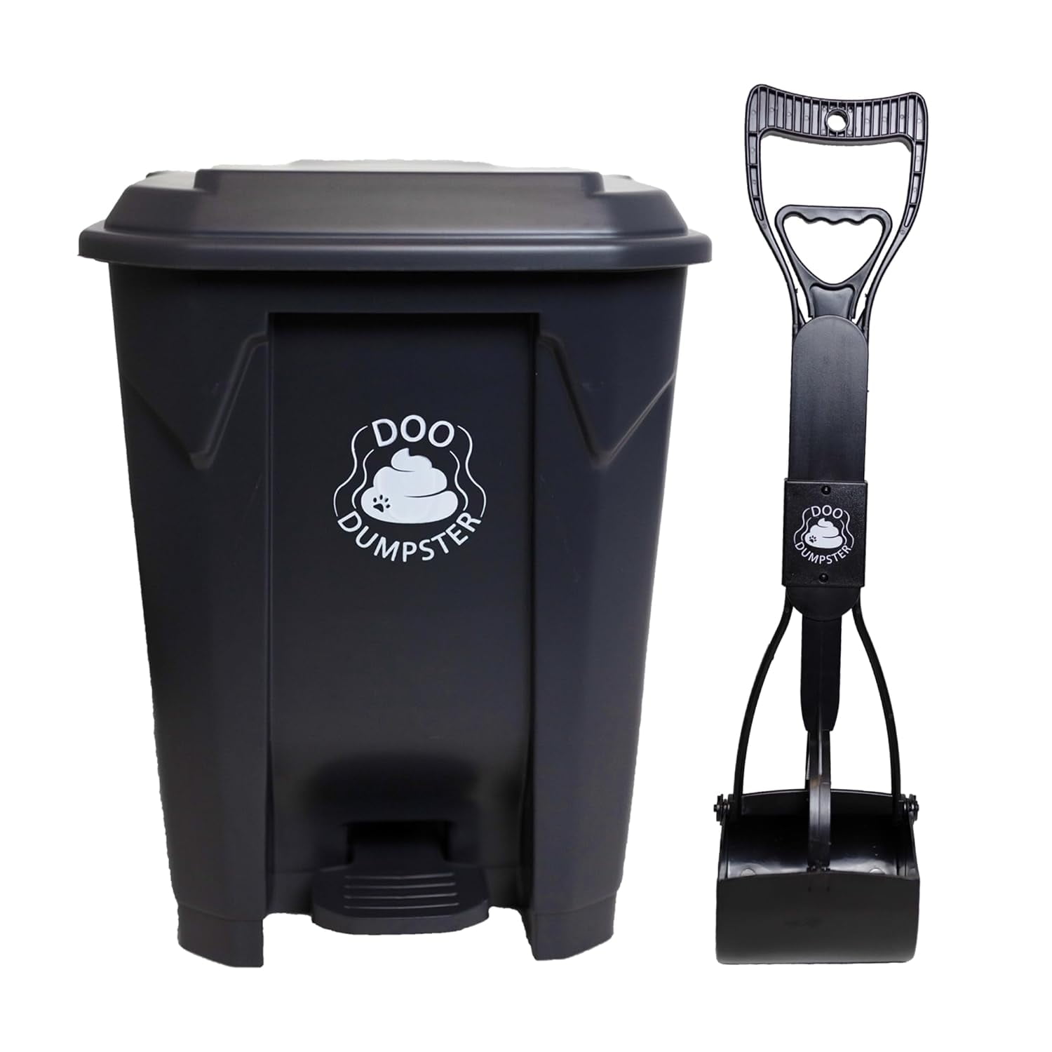 Set - 5.2 GALLONS, The Biggest Outdoor Dog Poop Can on The Market ...