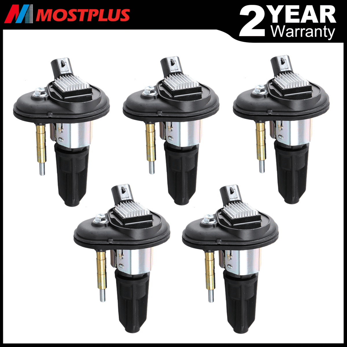 Set(5) Ignition Coils For Chevy Colorado GMC Canyon Buick Rainer UF303 ...