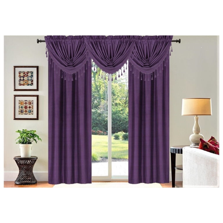 Light Purple Window Curtains