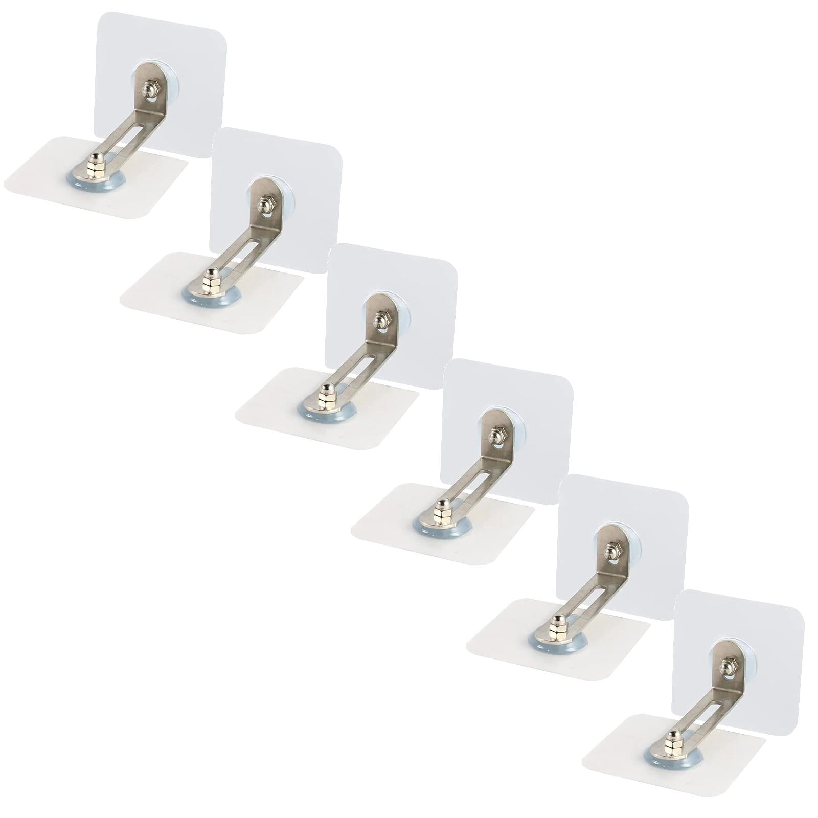 Set Of 6 No Drill Furniture Anchors,Anti Tip Furniture Straps Kit ...