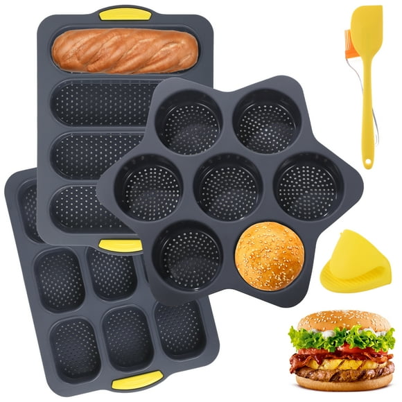 Silicone Burger Mold