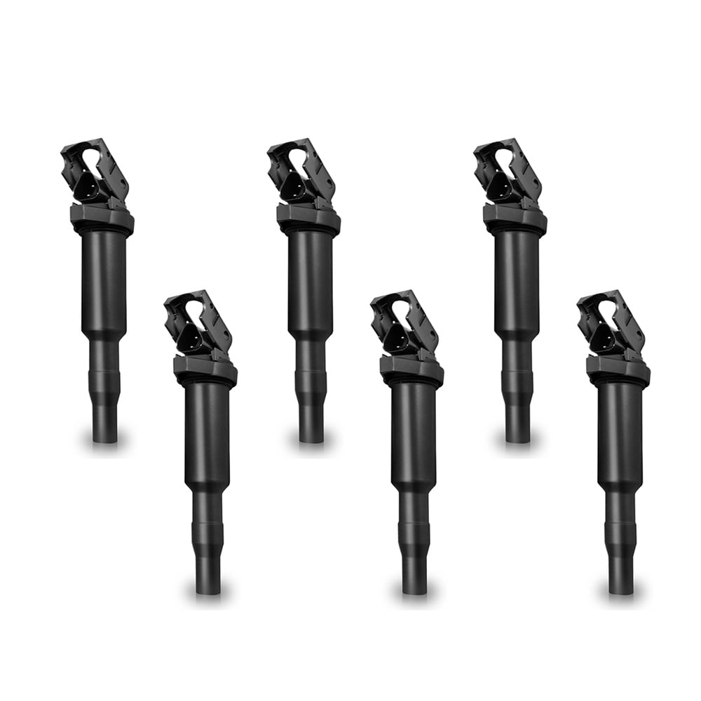 ISA Ignition Coil Set of 6 Compatible with 2001-2019 BMW Series and ...