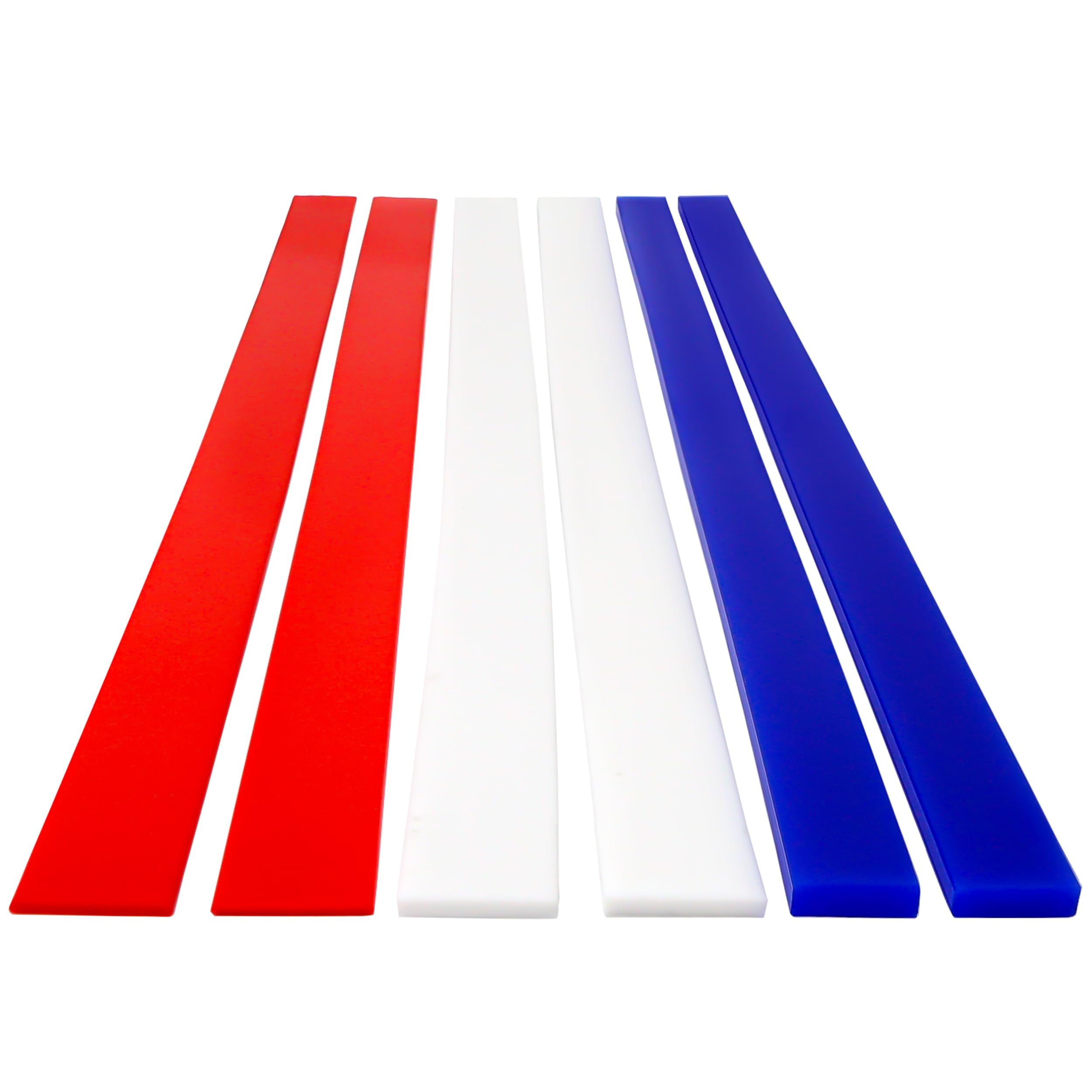 Set of 6 Rolling Pin Guides for Dough Thickness, 100% Silicone Pastry ...