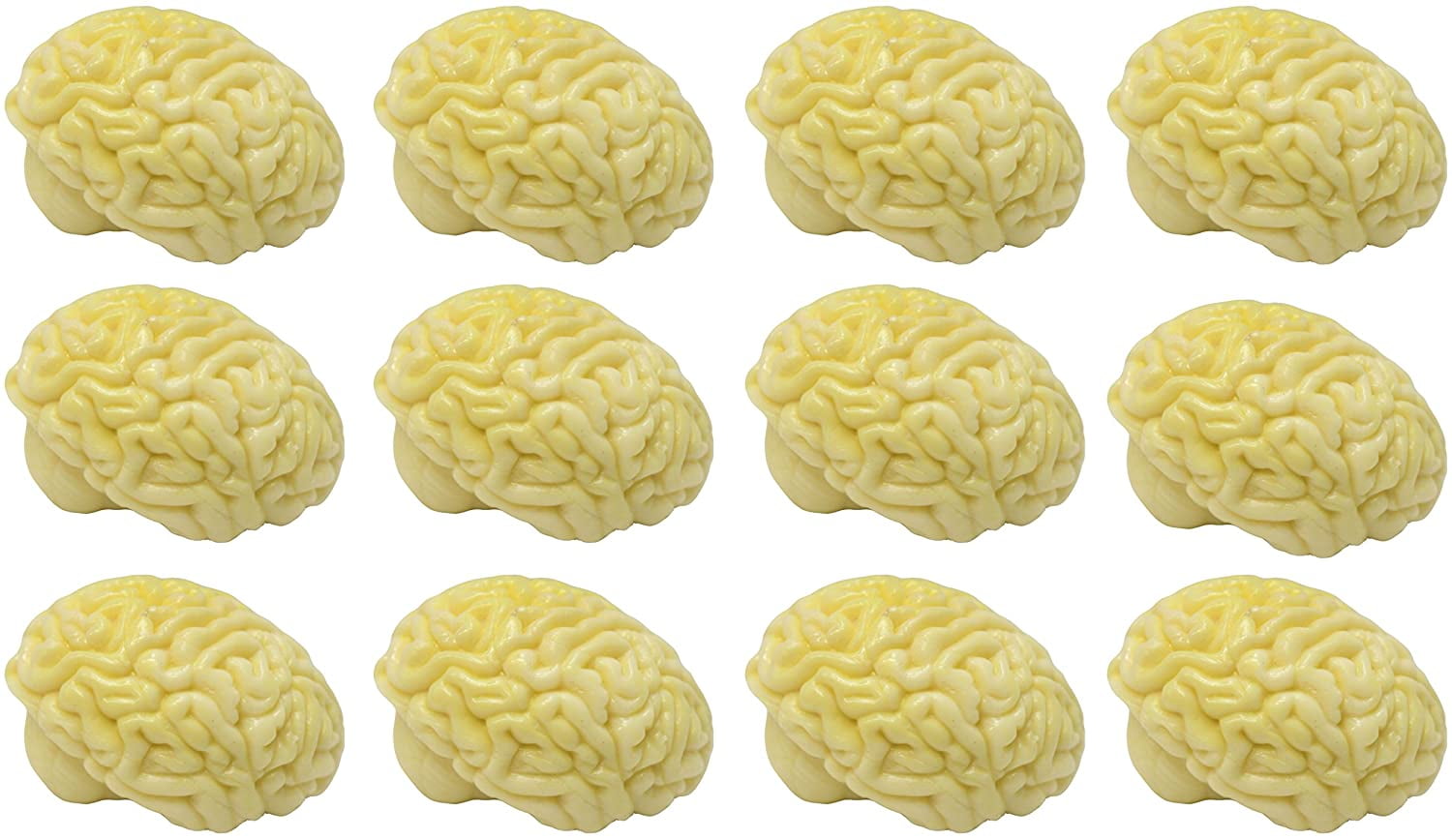 Set of 6 Sticky Brain Ceiling Target Balls - Throw Globs to Stick to ...