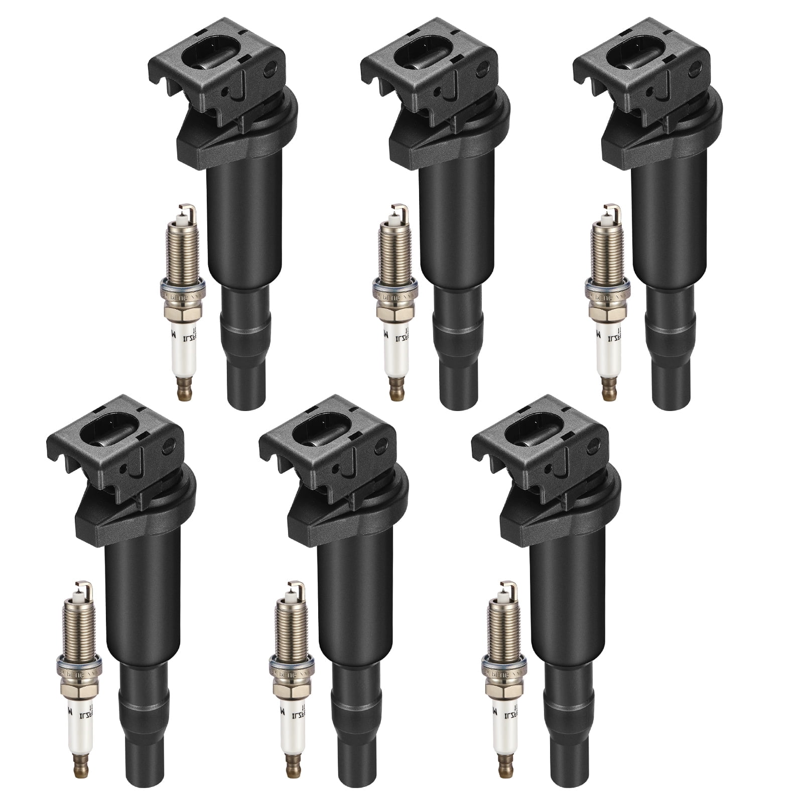 Set of 6 UF502 Ignition Coil Pack & 7781 Spark Plugs Fit for Dodge ...
