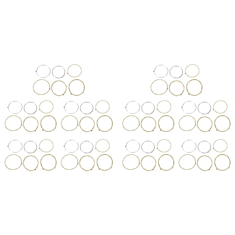 Set 60 Metal Strings for Acoustic Guitar 1 Meter 1M New - Walmart.com