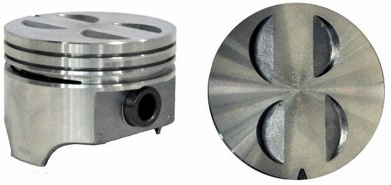 Set of 8 Flat Top Pistons | Compatible with Ford: 63-68 4.7L/289 and 77 ...