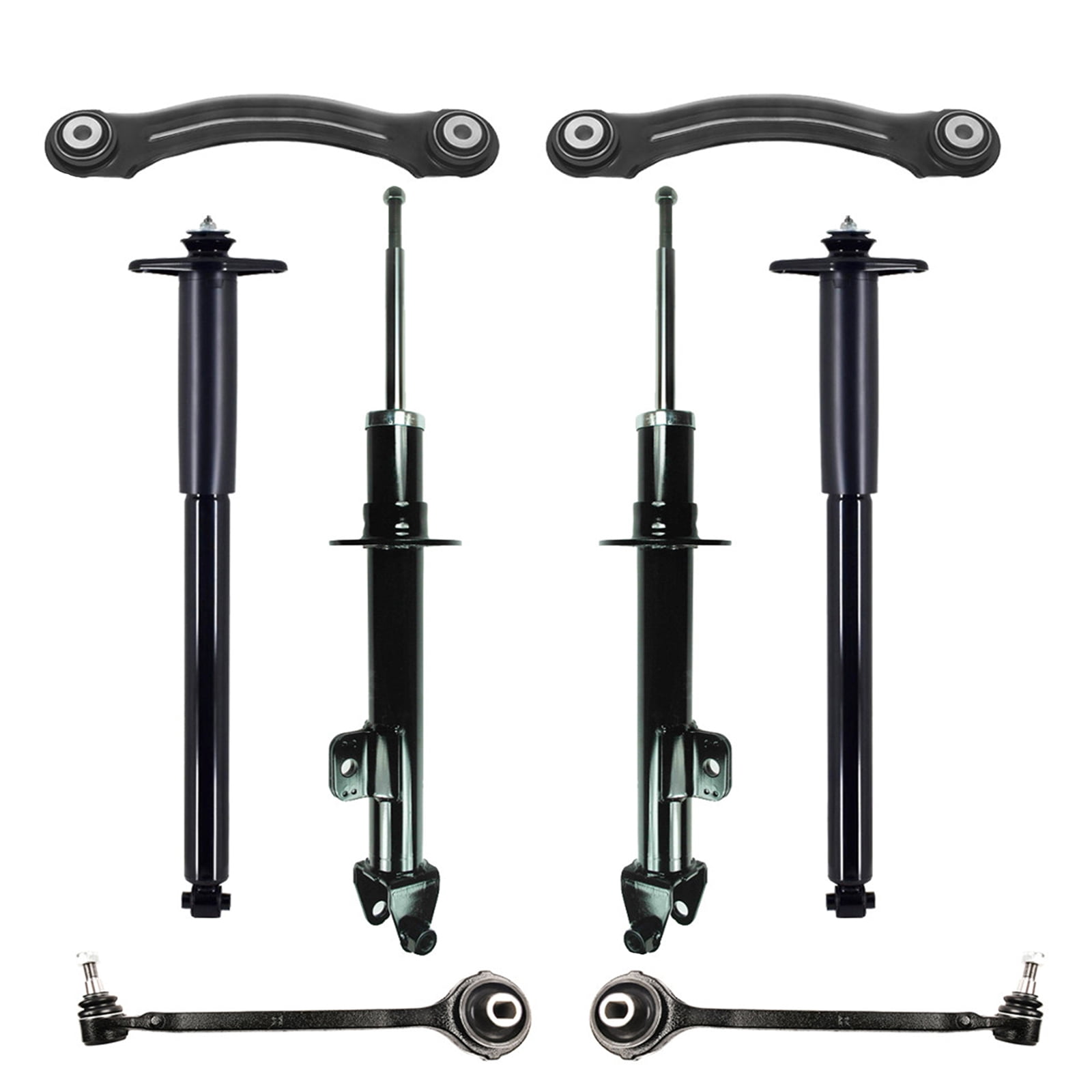 Set of 8 Front Lower Forward Control Arm Ball Joint-Suspension Strut ...