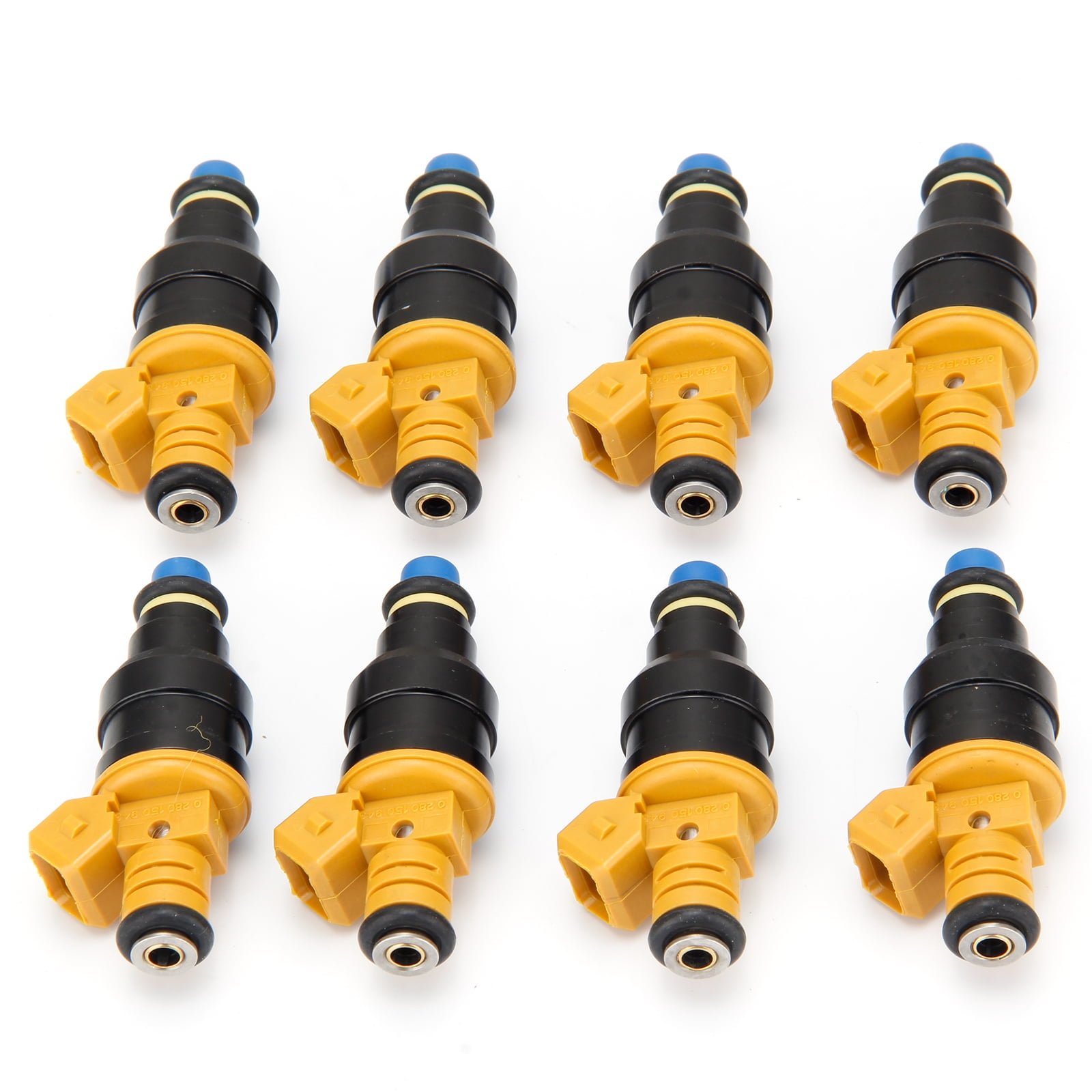 Set 8 Fuel Injectors for Ford Mustang F-150 F-250 F-350 E-450 Lincoln 4 ...