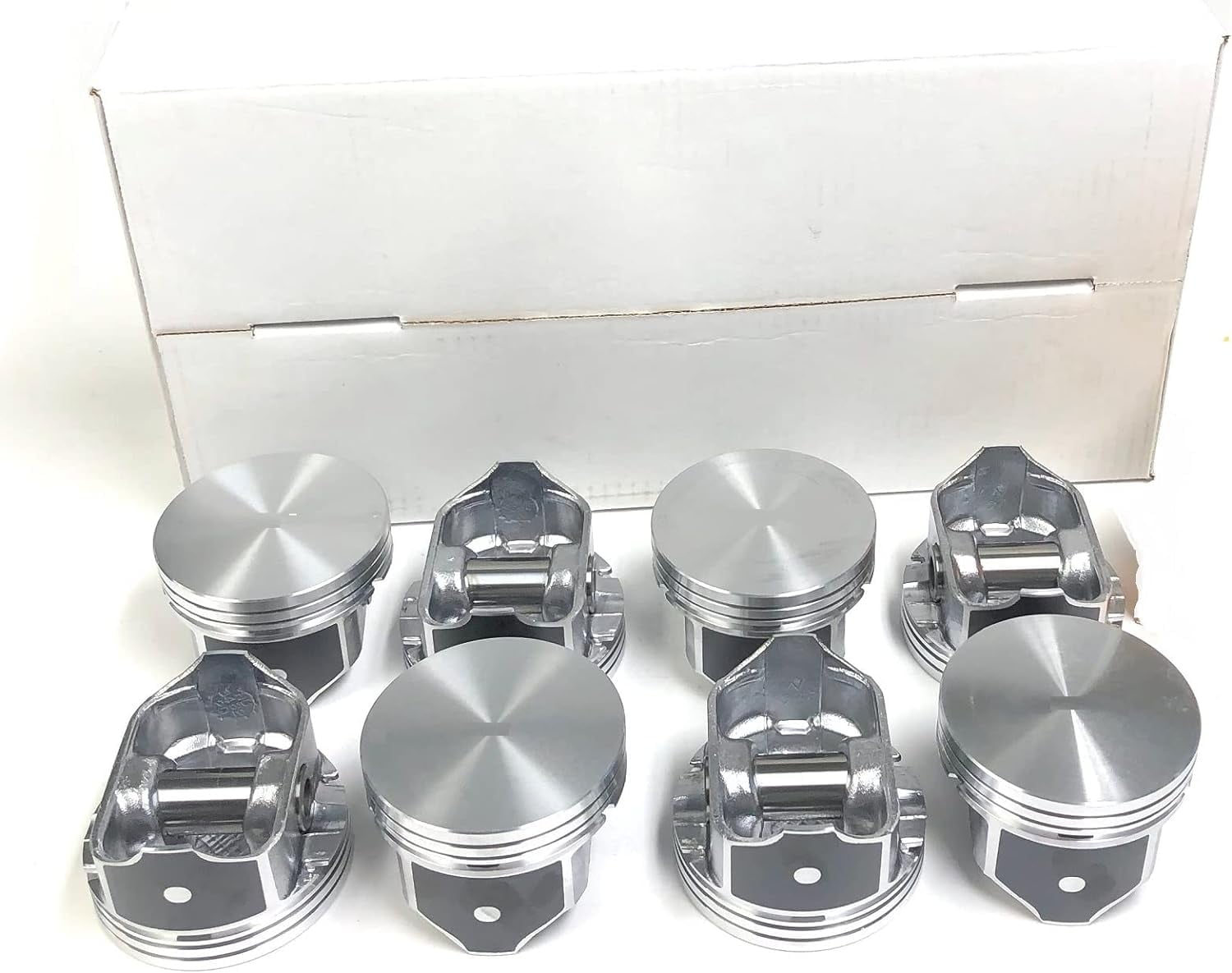 Set of (8) Pistons compatible with 2002-08 GM Chevrolet 6.0L LQ9 LS2 LS ...