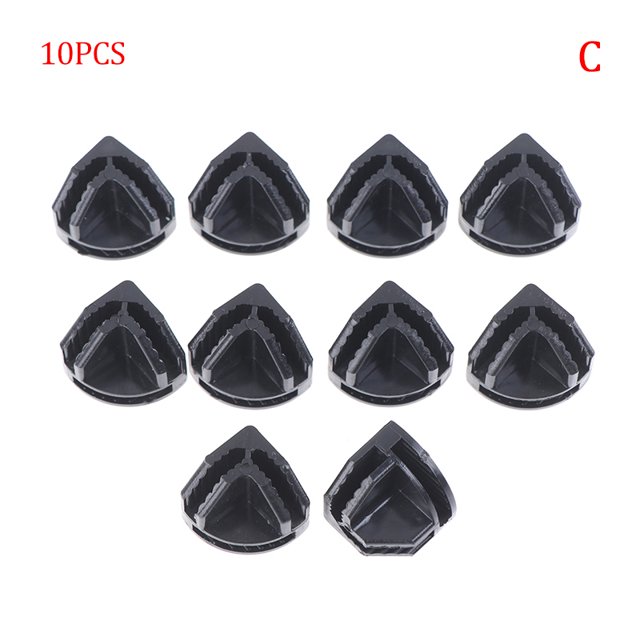 (Set C) 10Pcs Wire Cube ABS Connectors Storage Shelves Modular ...