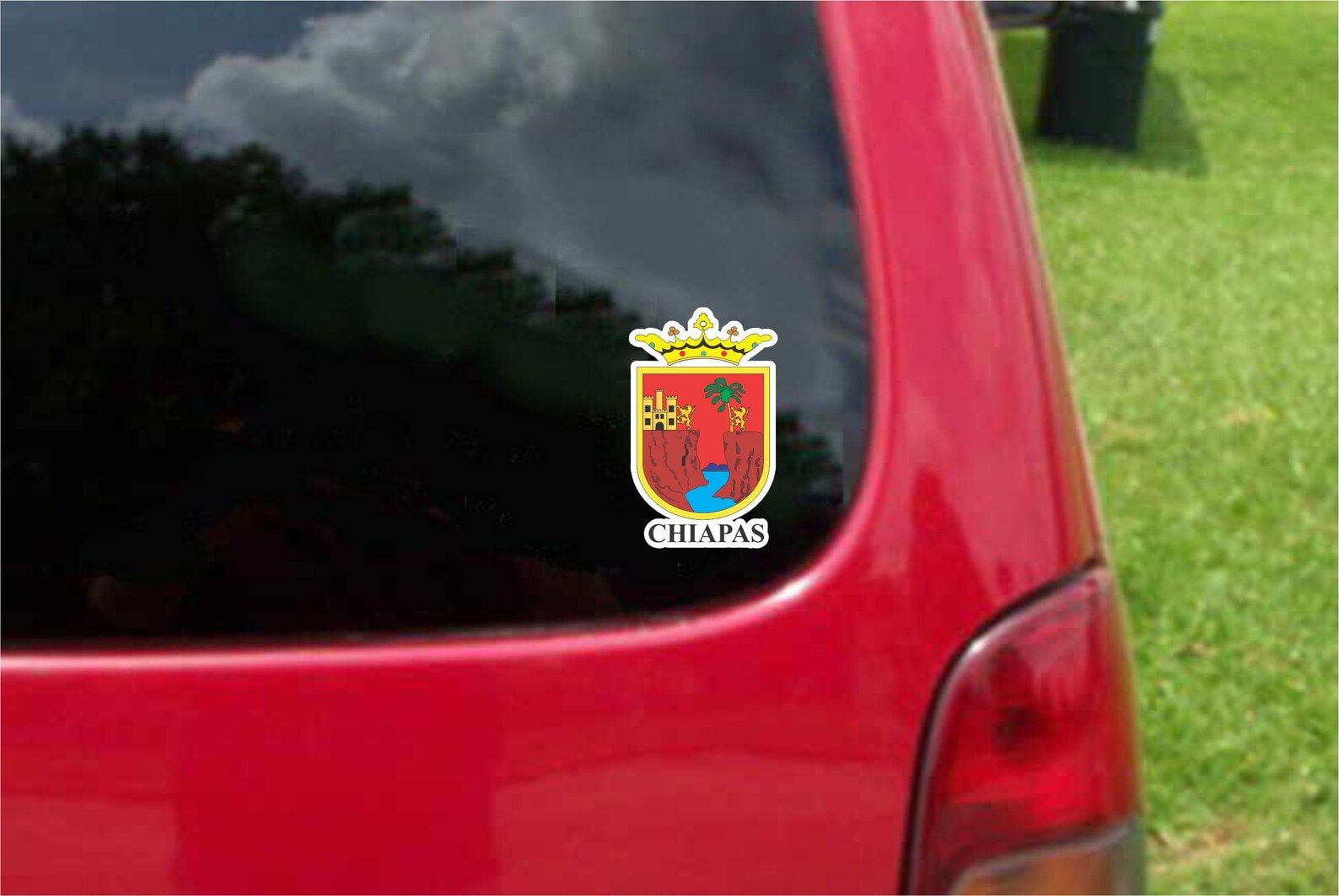 Set Chiapas Mexico. Coat of Arms State Emblem Escudo de Armas Decals ...