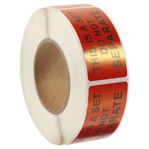 ifundom Red Adhesive Warning Stickers for Secure Shipping, Packaging ...