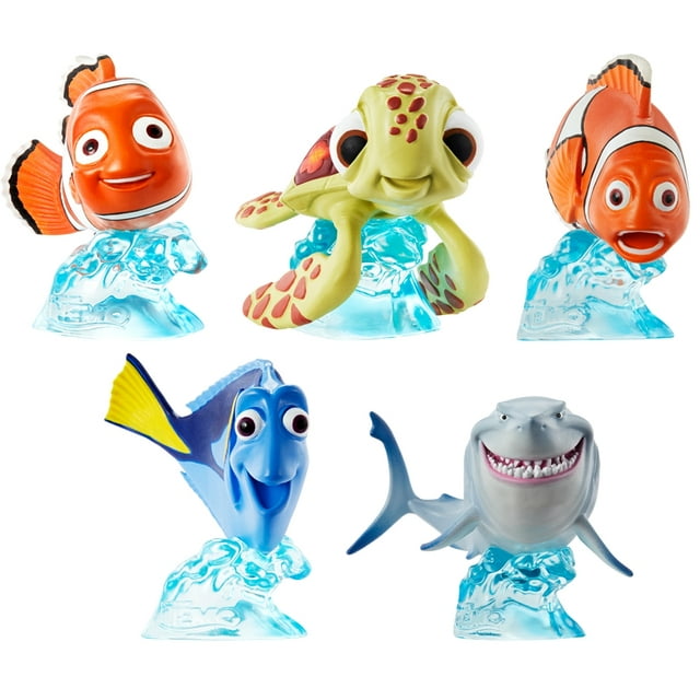 Set of Figures Inspired by Disney Pixar Finding Nemo Movie ~ Includes ...