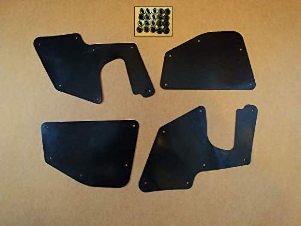 Set of Four Splash Shields with Clips for 1996-2002 Toyota 4Runner ...