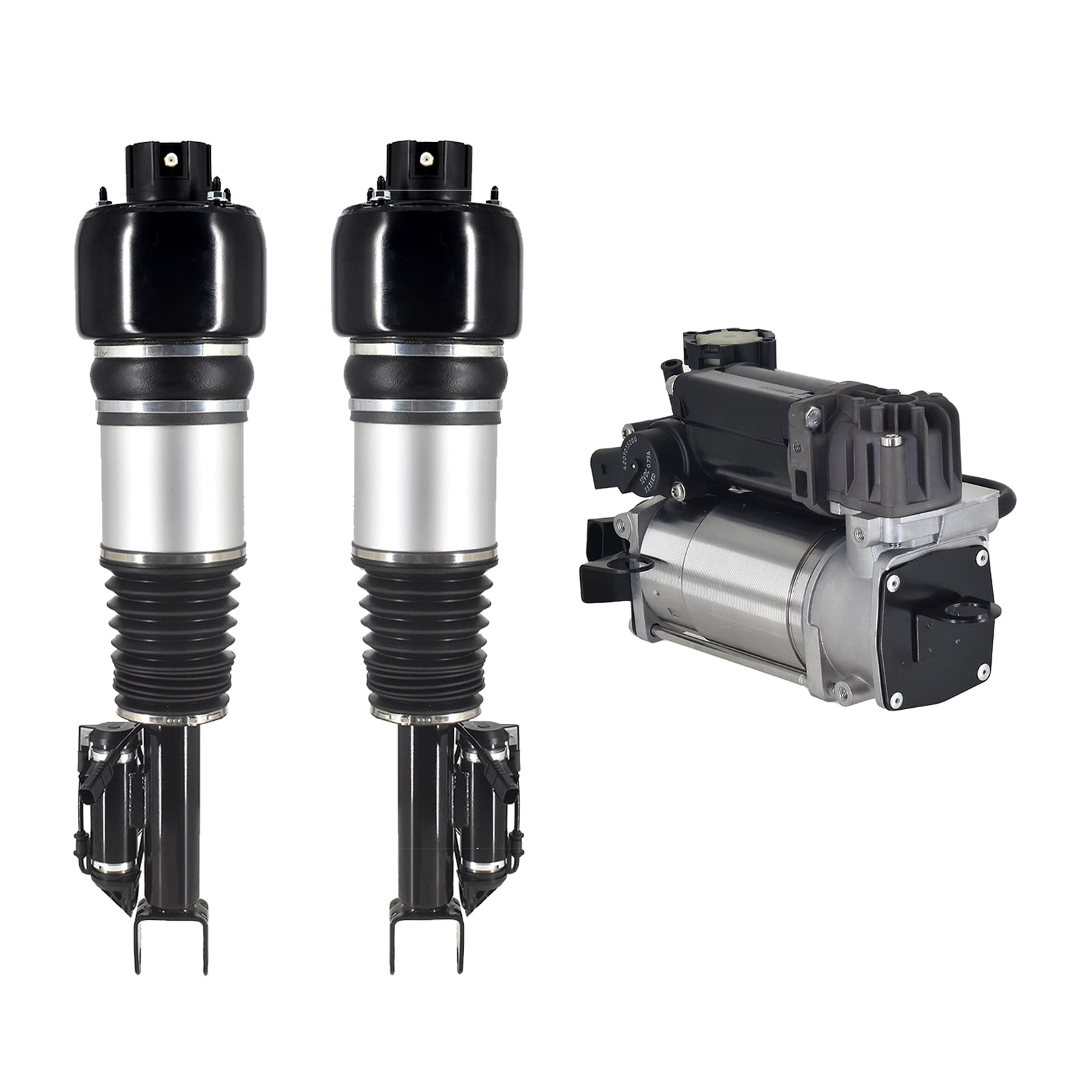 Set of 3 Front Air Airmatic Suspension Spring Strut-Air Suspension ...