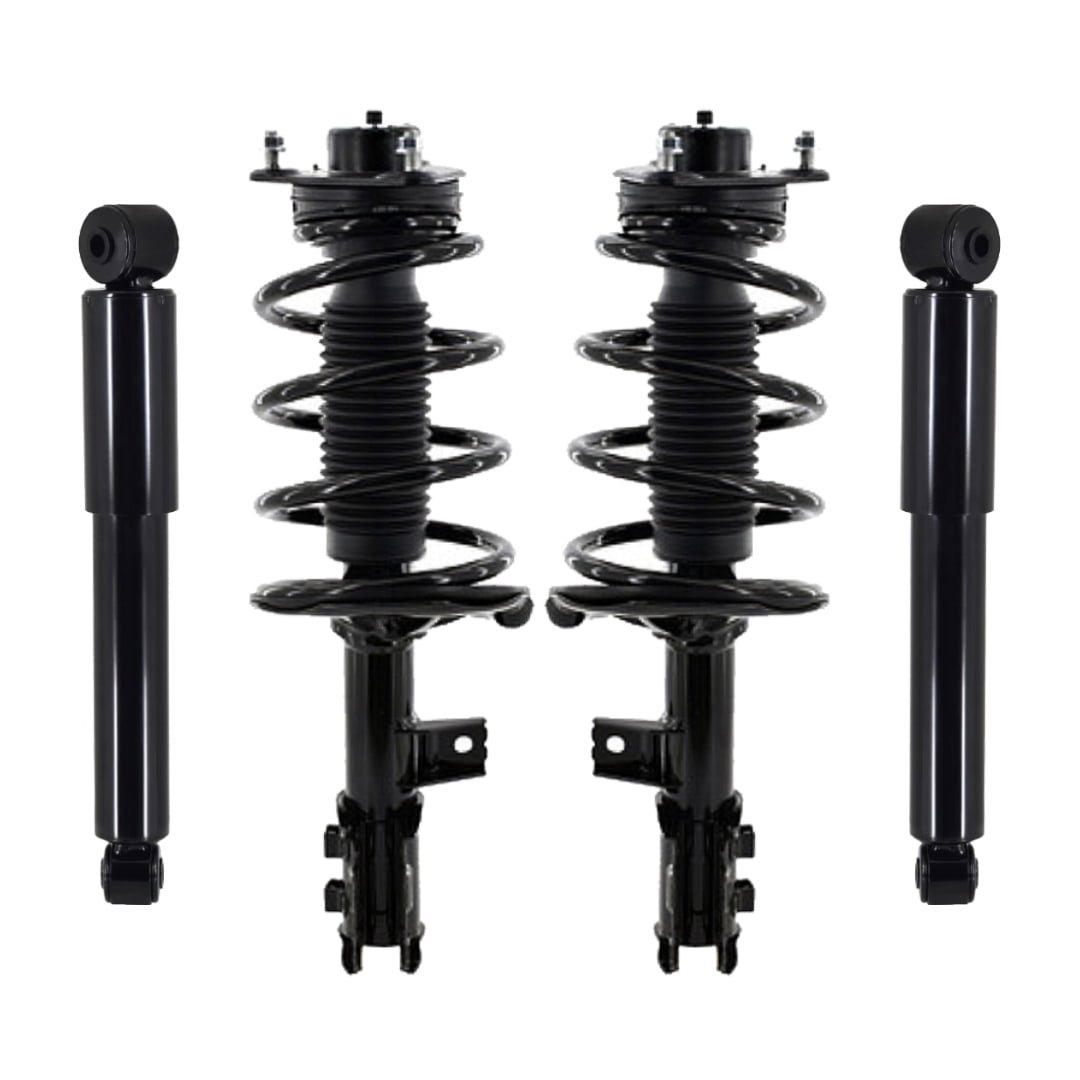 Set Front Quick Complete Strut-Coil Spring-Rear Shock Absorber For 2010 ...