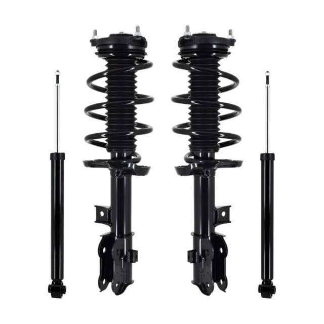 Set Front Quick Complete Strut-Coil Spring-Rear Shock Absorber For 2016 ...