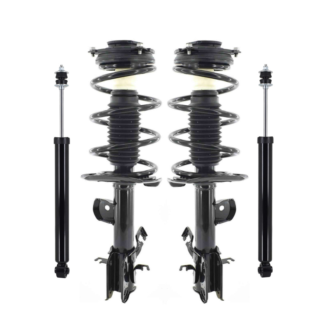 Set Front Quick Complete Strut-Coil Spring-Rear Shock For 2011-2017 ...