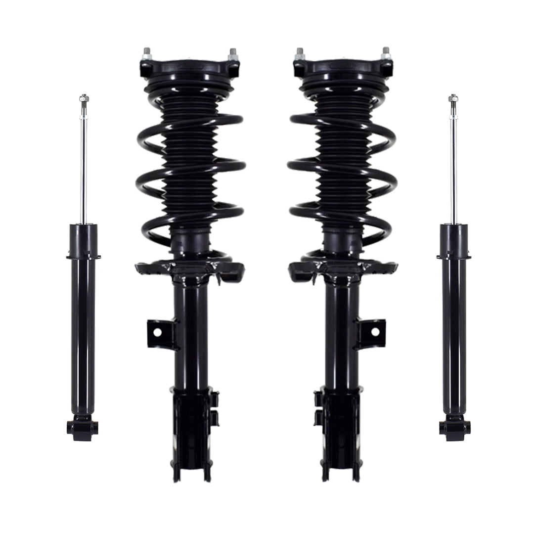 Set Front Quick Complete Strut-Coil Spring-Rear Shock For 2016-2020 KIA ...