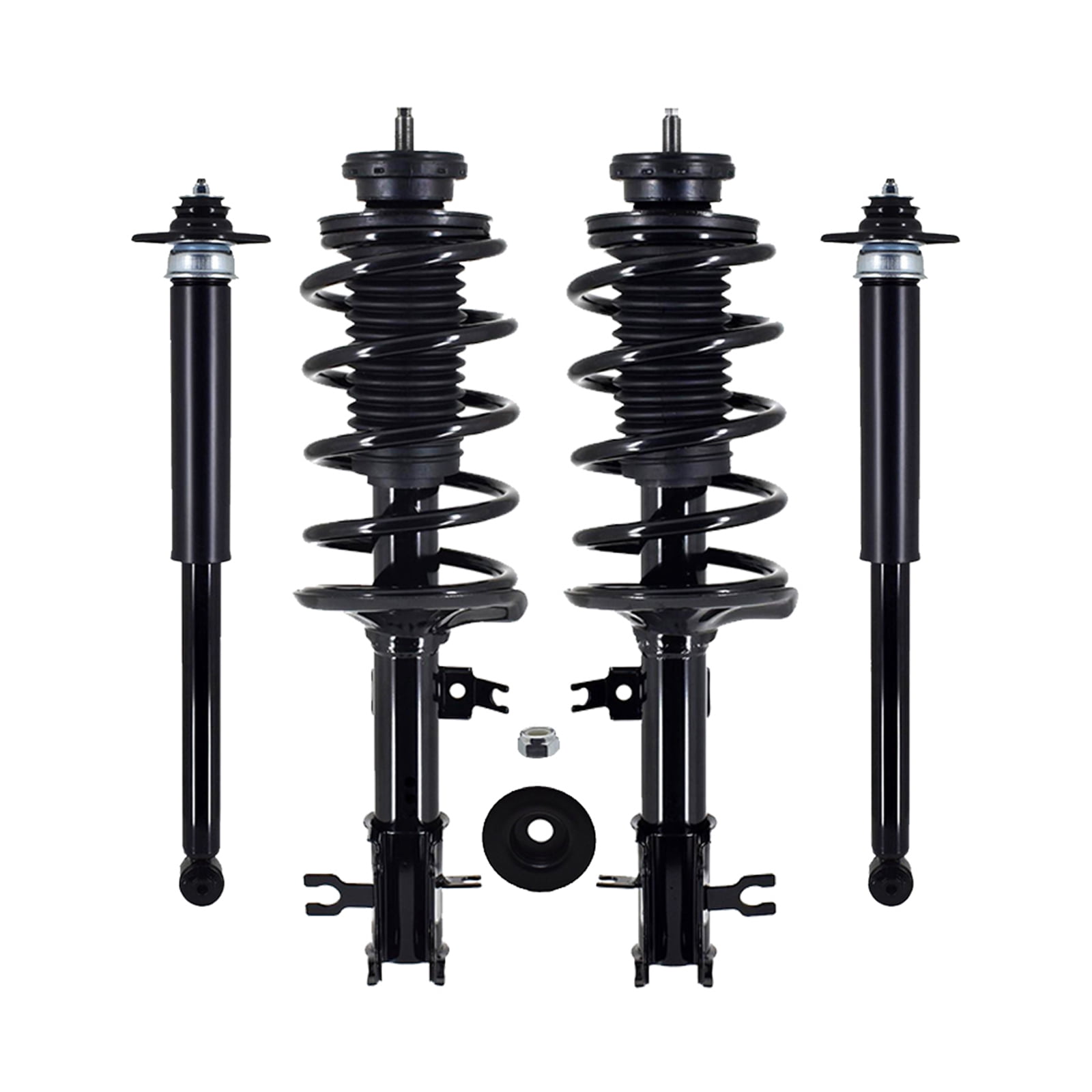 Set Front Quick Complete Strut-Rear Complete Shock For 2004-2011 ...