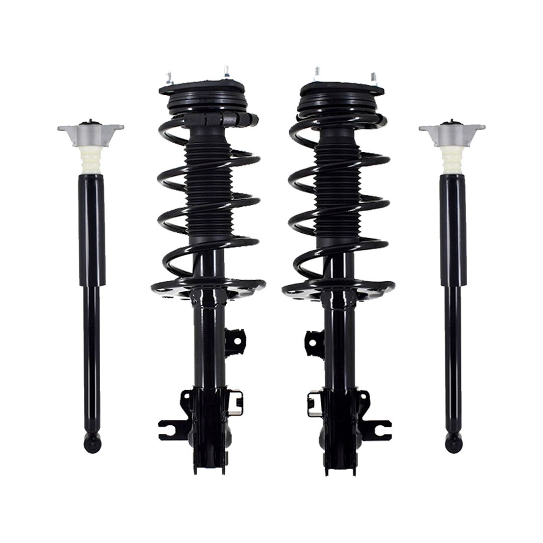 Set Front Quick Complete Strut-Rear Complete Shock Kit For 2019-2021 ...