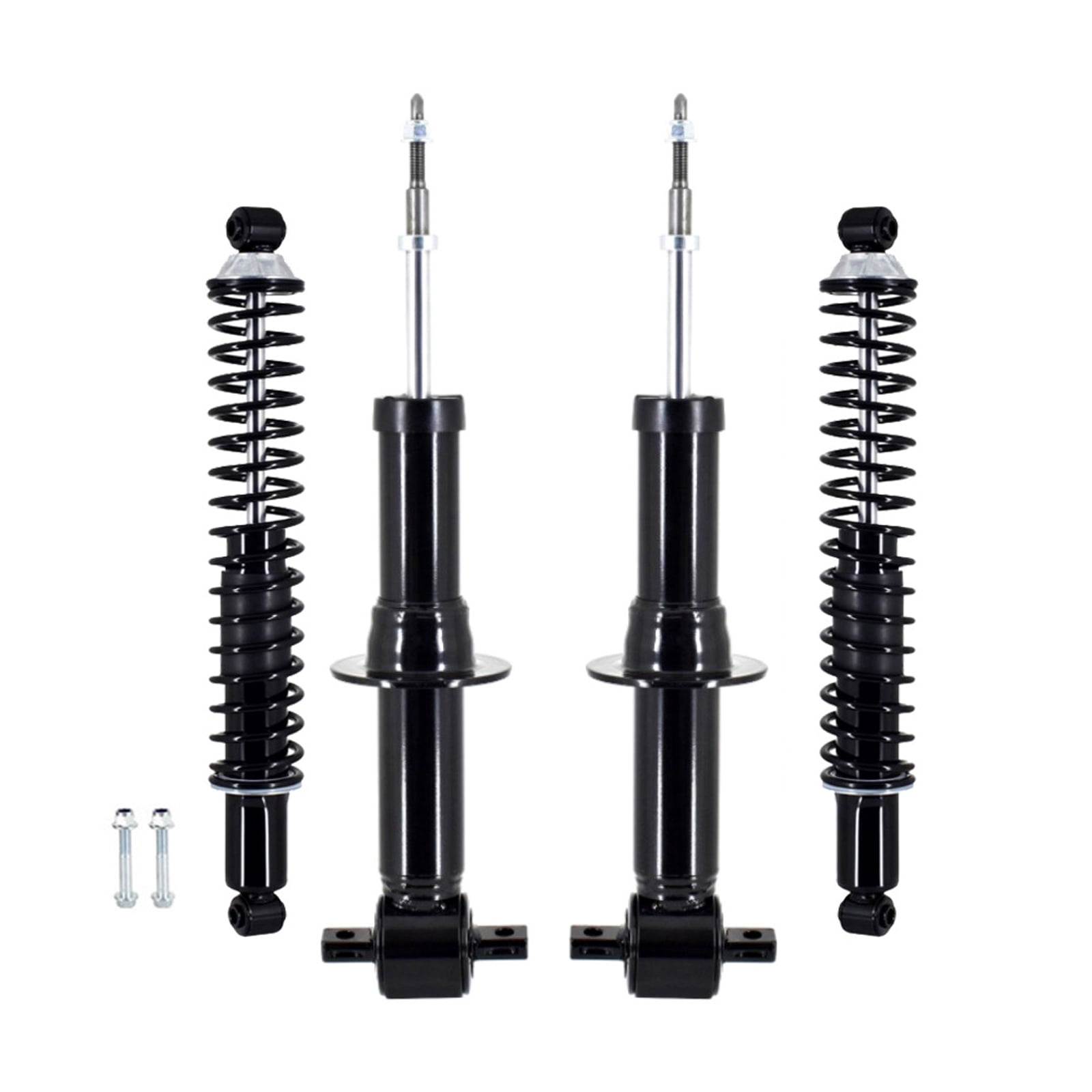 Set of 4 Front Suspension Strut Assembly-Rear Complete Shock Absorber ...