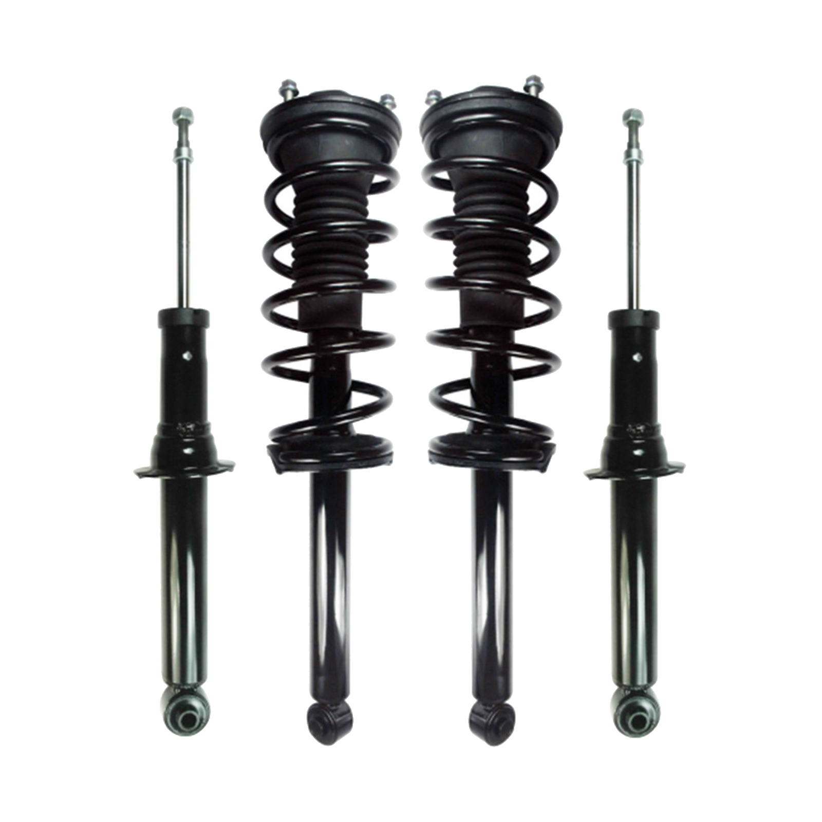 Set Front Strut-Rear Quick Complete Strut-Coil Spring For 1990-1994 ...