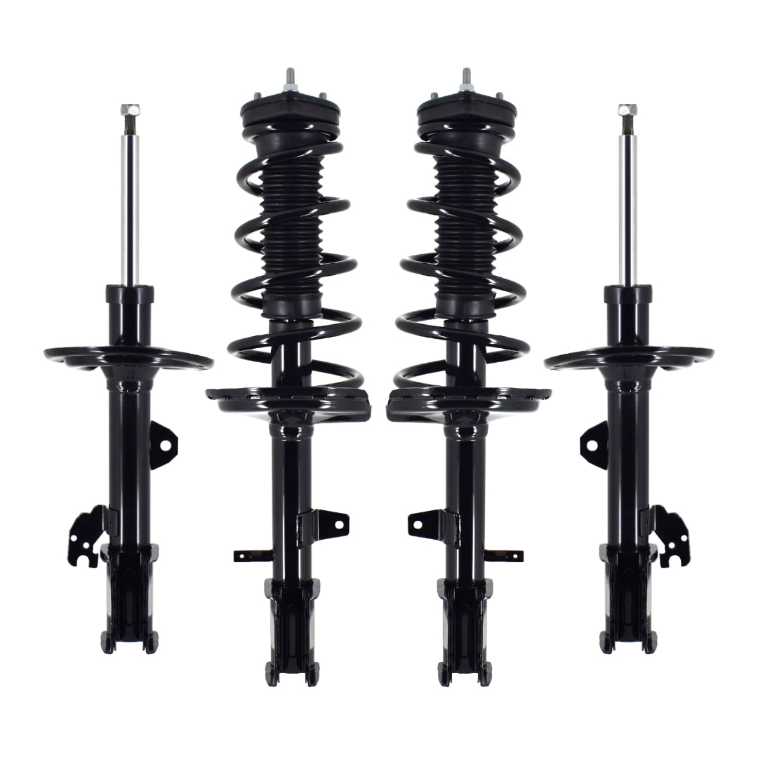 Set Front Strut-Rear Quick Complete Strut-Coil Spring For 2008-2010 ...