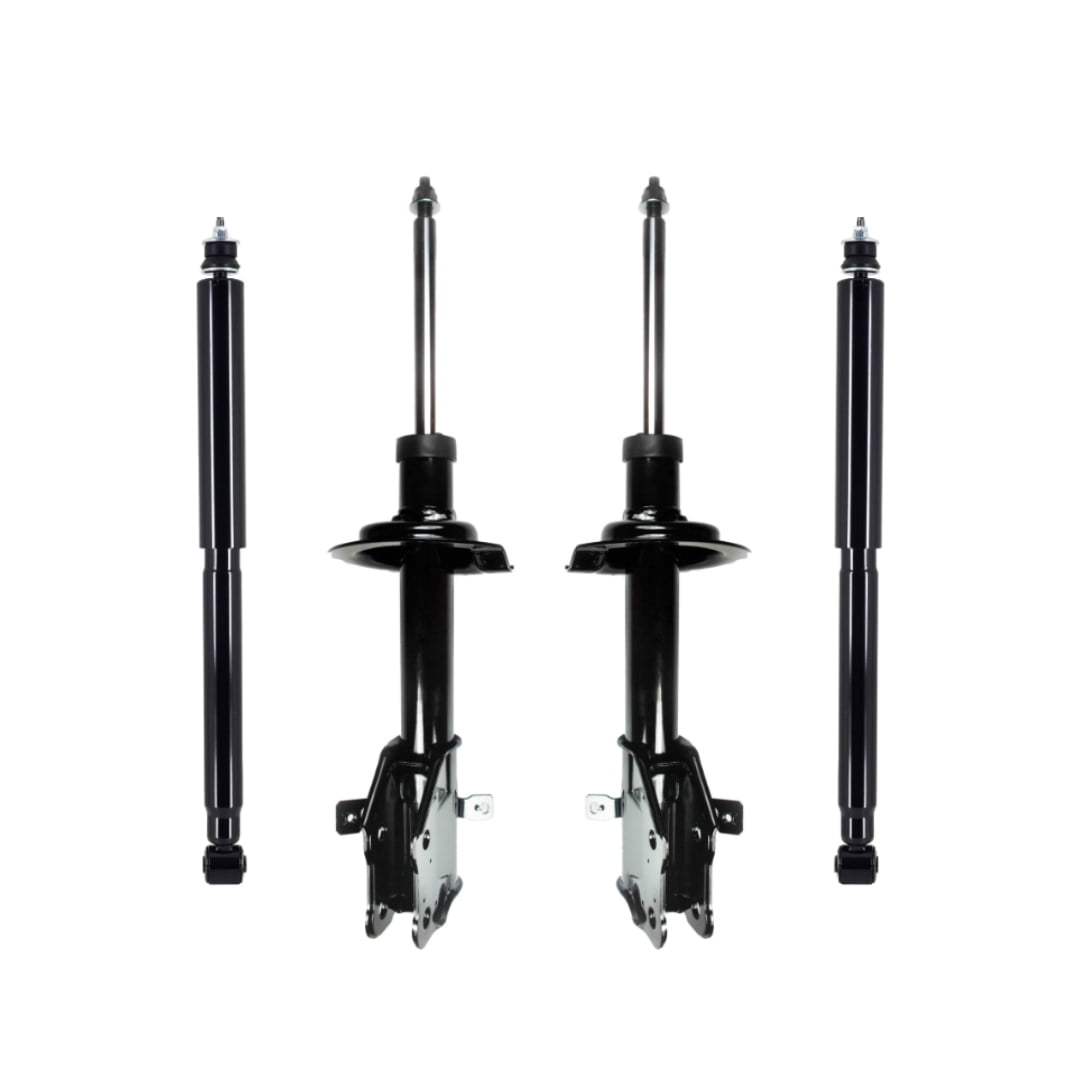 Set Front Suspension Strut Assembly-Rear Shock Absorber For 2007 2008 ...